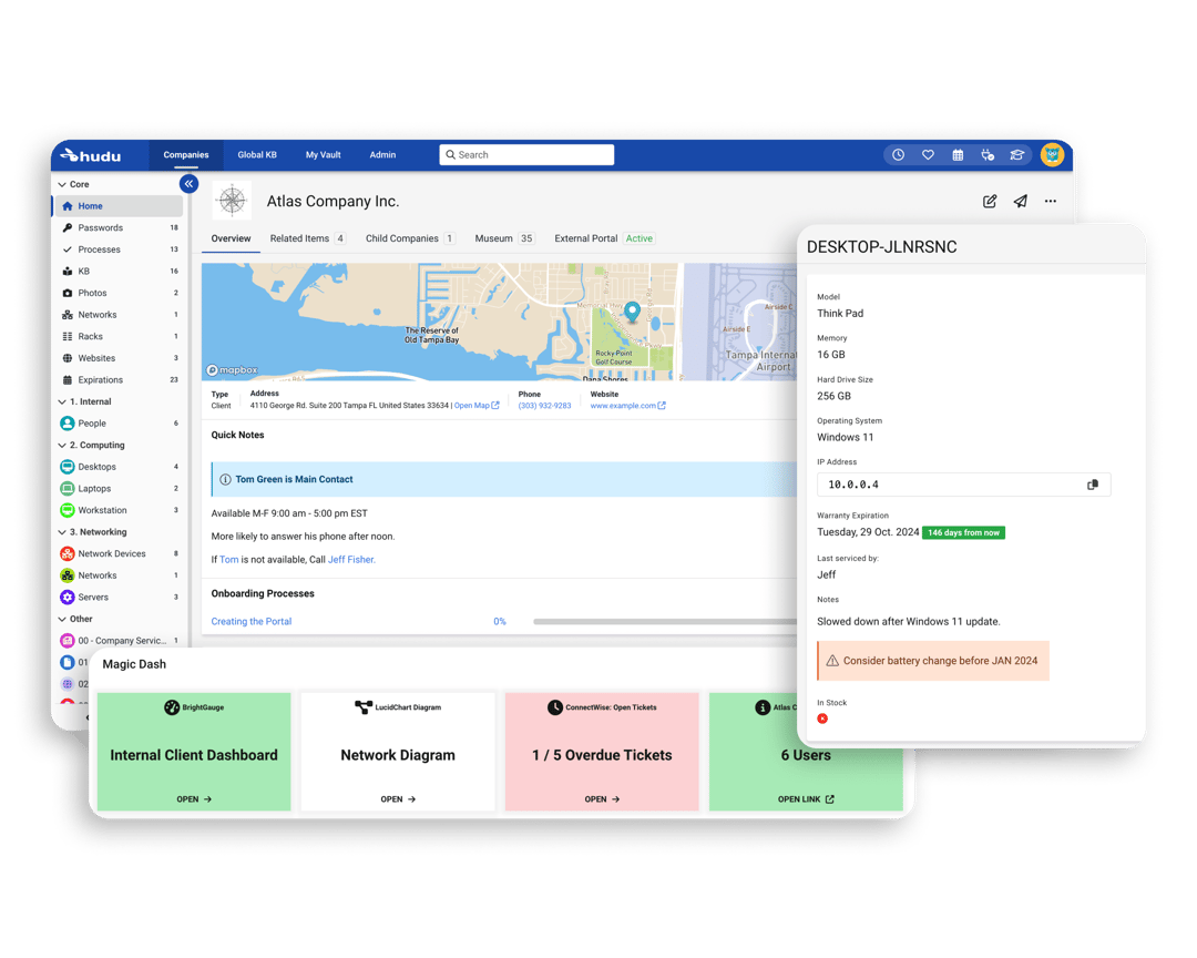 Modern IT Documentation | Hudu
